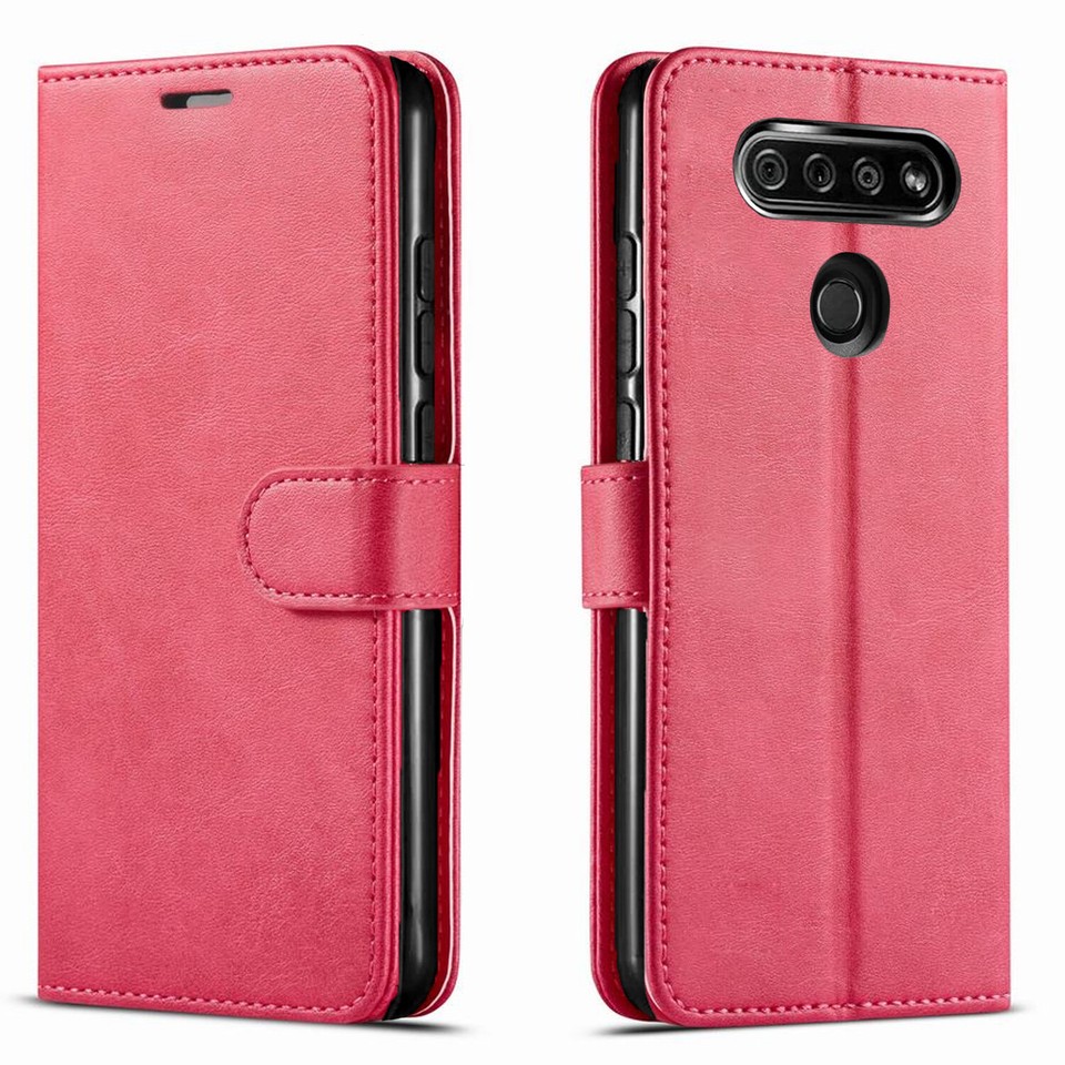 For LG Stylo 6 Case Phone Cover Shockproof Wallet Pouch + Tempered ...