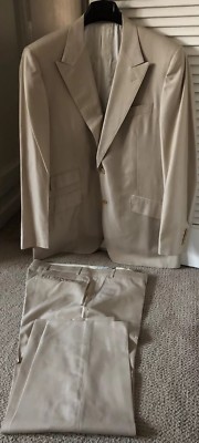 Mabro Men’s Two Button Suit / Hand Made Size 52 Italy | eBay