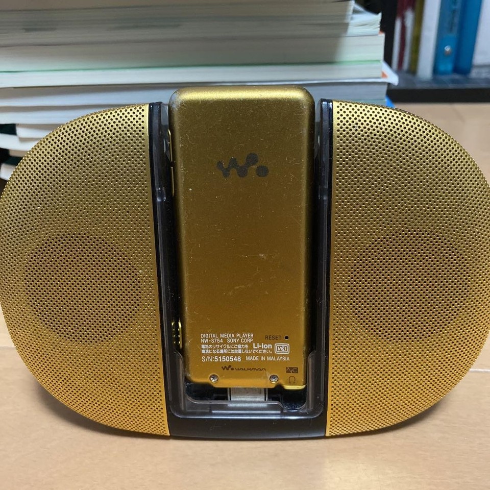 Sony Walkman Gold Digital Audio Player Accessories Set MP3 | eBay