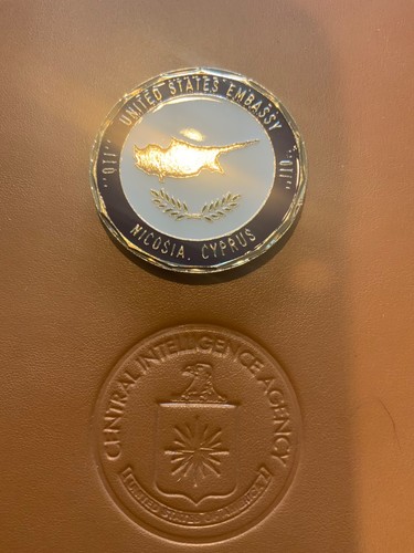 Central Intelligence Agency CIA Cyprus Station Coin | eBay