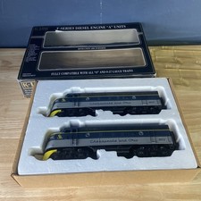 K-Line K2515IC O Chesapeake & Ohio F7 ABA Powered Diesel Set #8012/8013 ...