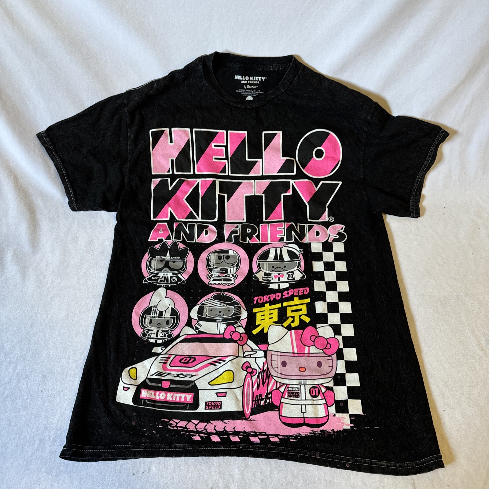 Hello kitty Tokyo Speed by Sanrio T-Shirt Size Large - Gem