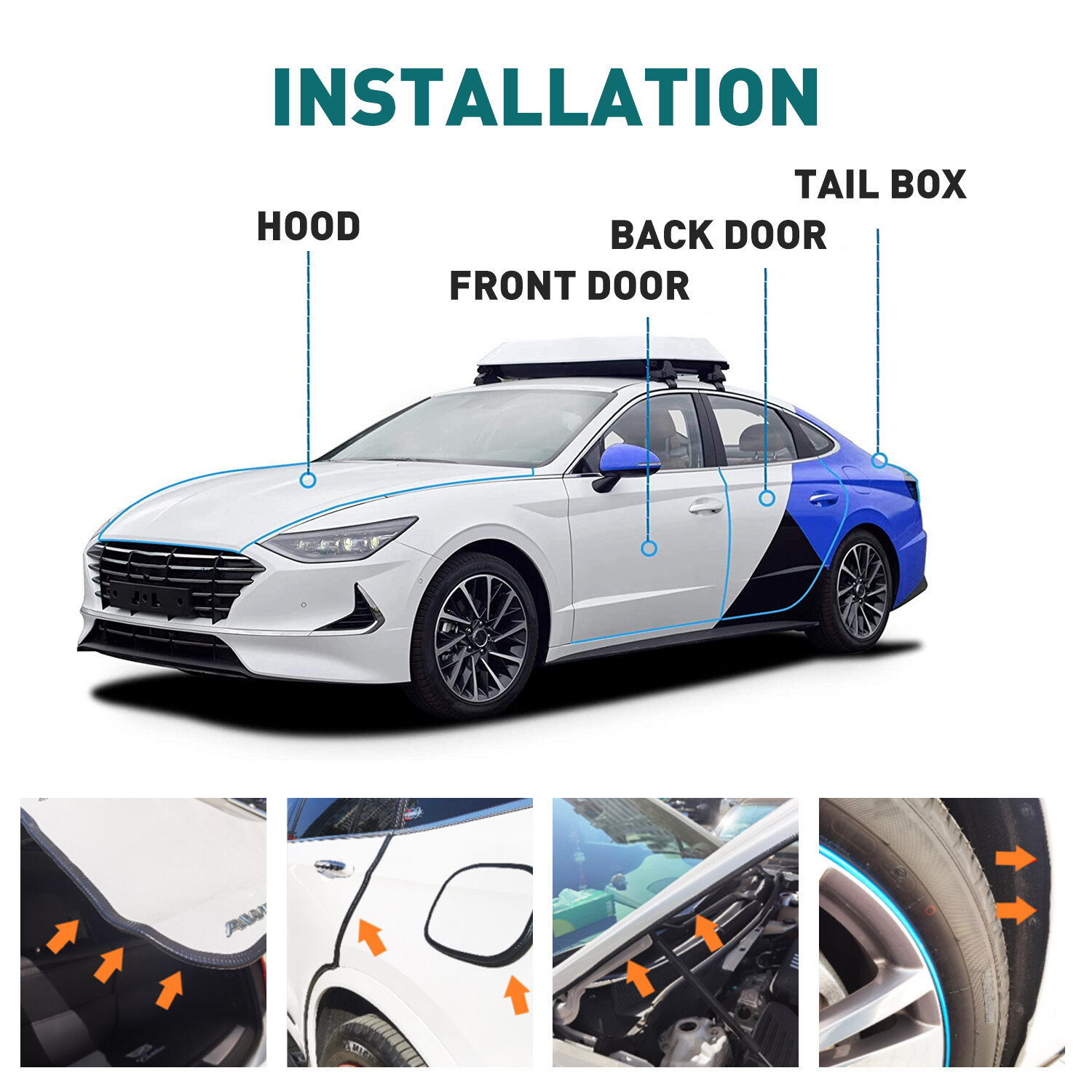 20ft Rubber Seal Weather Strip Door Window Lock Trunk Hood Edge Trim ...