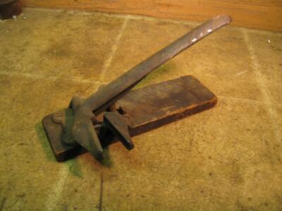 Vintage Blake? Cast Iron Wine Cork Press Crimper | eBay