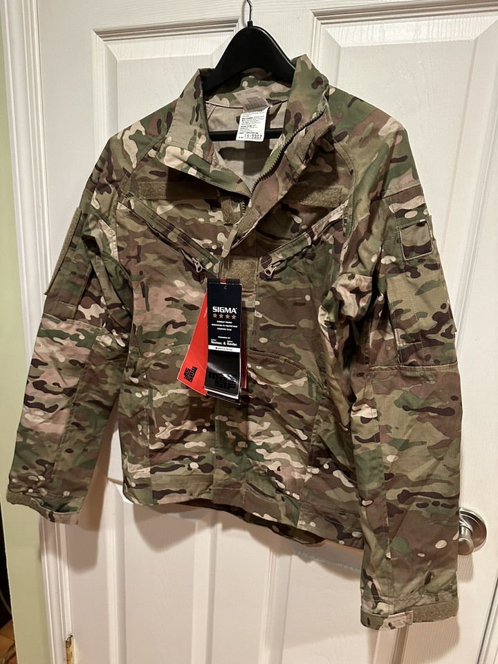 NEW Massif SMALL FR Flight Suit Jacket Top MULTICAM Flame Resistant ...