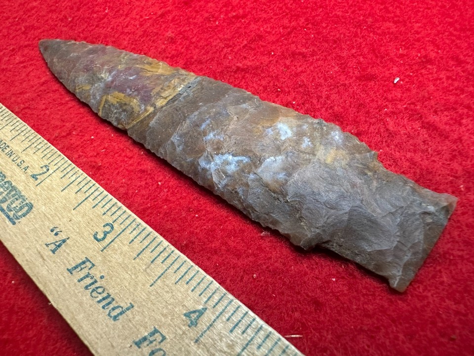 5 1/8" Hardin Point, Indian Artifacts, Arrowheads, Hopewell, Paleo | eBay