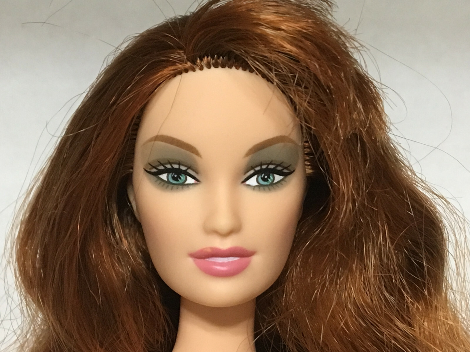 Barbie Fashion Fever Drew Doll Red Hair Bangs Green Eyes Rare | eBay