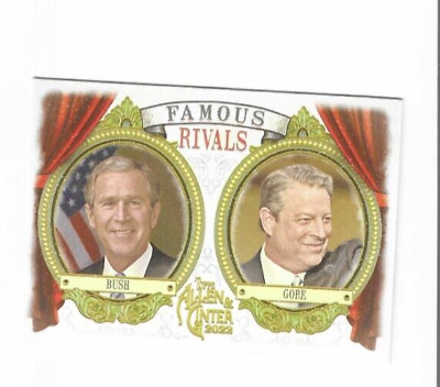 2022 Topps Allen & Ginter Famous Rivals George W. Bush/Al Gore #FR-6 | eBay