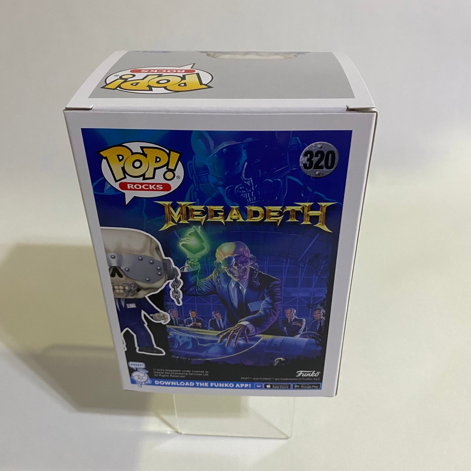 Megadeth Vic Rattlehead Funko Pop! Rocks Vinyl Figure #320 | eBay