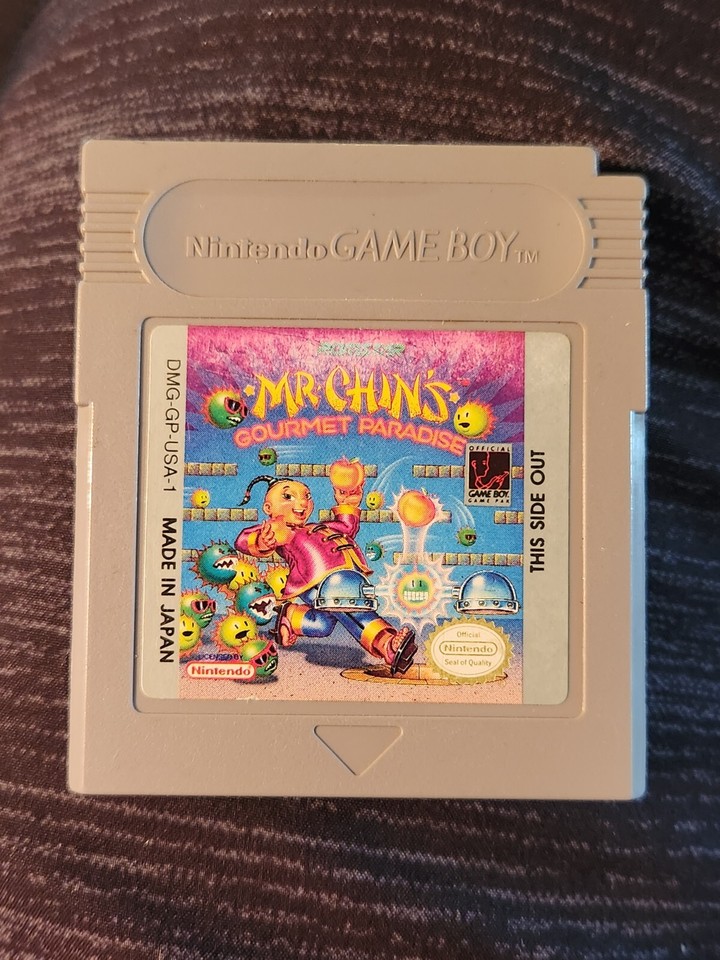 Mr. Chin's Gourmet Paradise - Authentic Nintendo GameBoy Game - Tested ...