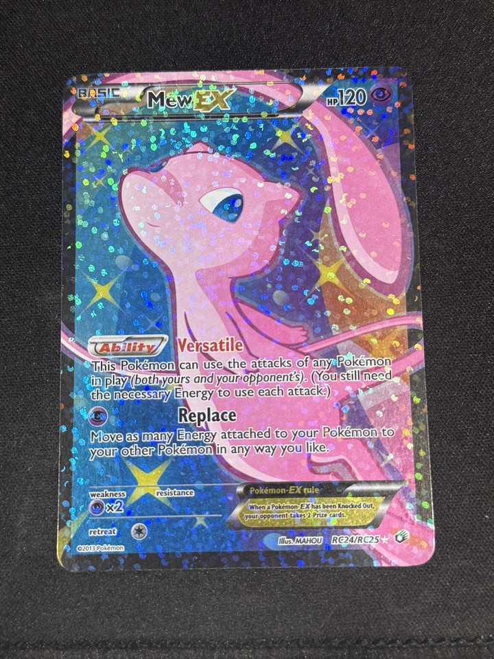 Mew EX (Full Art) RC24/RC25 Legendary Treasures: Radiant Collection ...