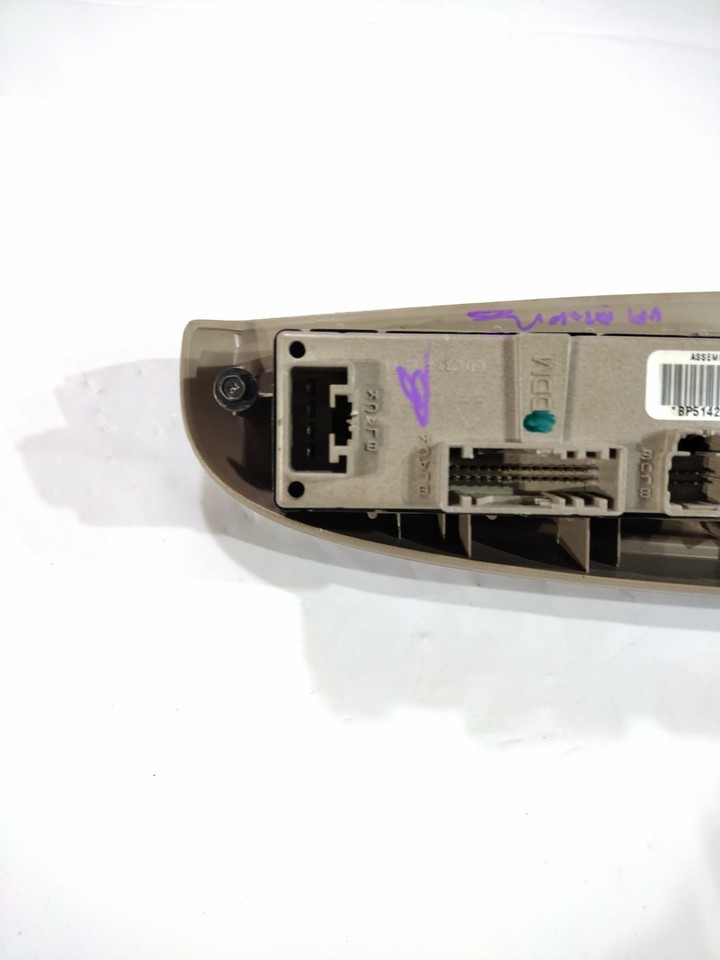 03-06 GMC Denali Escalade Master Window Control Switch Tan Grainwood ...