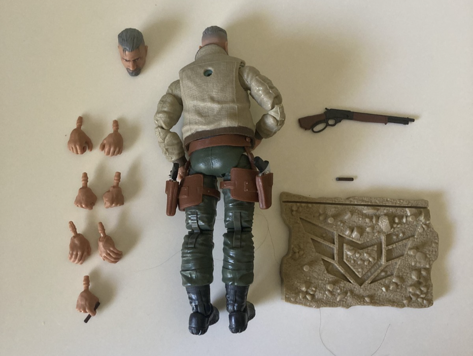 VALAVERSE ACTION FORCE 1:12 COLONEL SIEGE FIGURE 100% COMPLETE FITS 6 ...