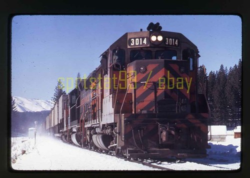 WP Western Pacific EMD GP35 Locomotive #3014 - Duplicate 35mm Railroad ...