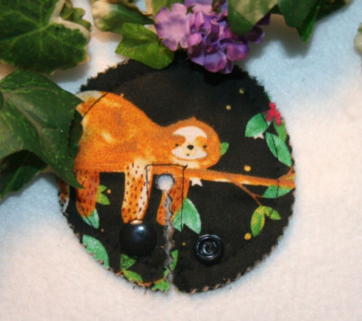 G-tube pads, Mic-key Button Feeding Tube Pads, AMT Button Cute Sloths ...
