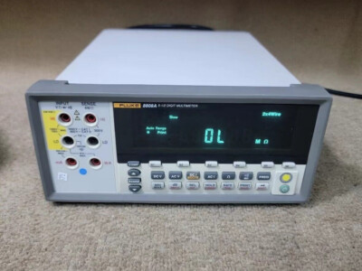 FLUKE 8808A Digital Bench Multimeter Expedited Shipping via FedEx or ...