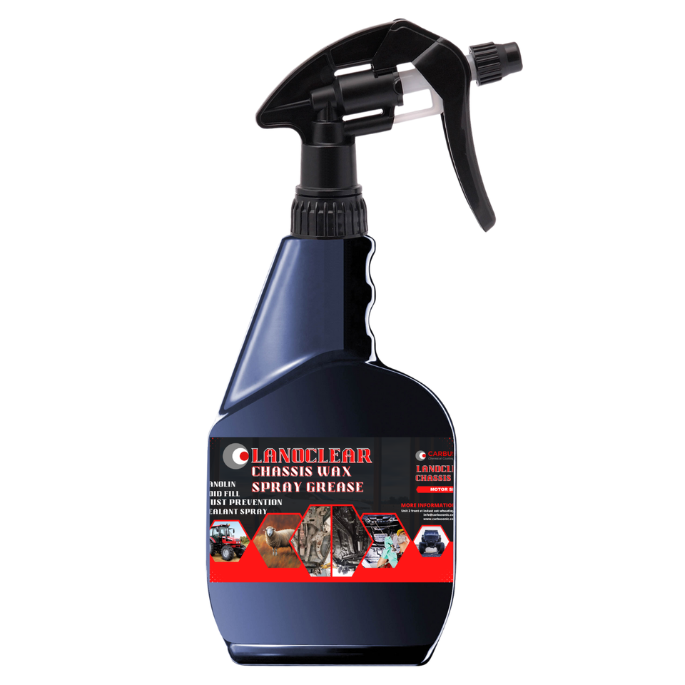 Chassis Grease Lanolin Oil Chassis Care Ready to spray kit Carbusonic 2 ...