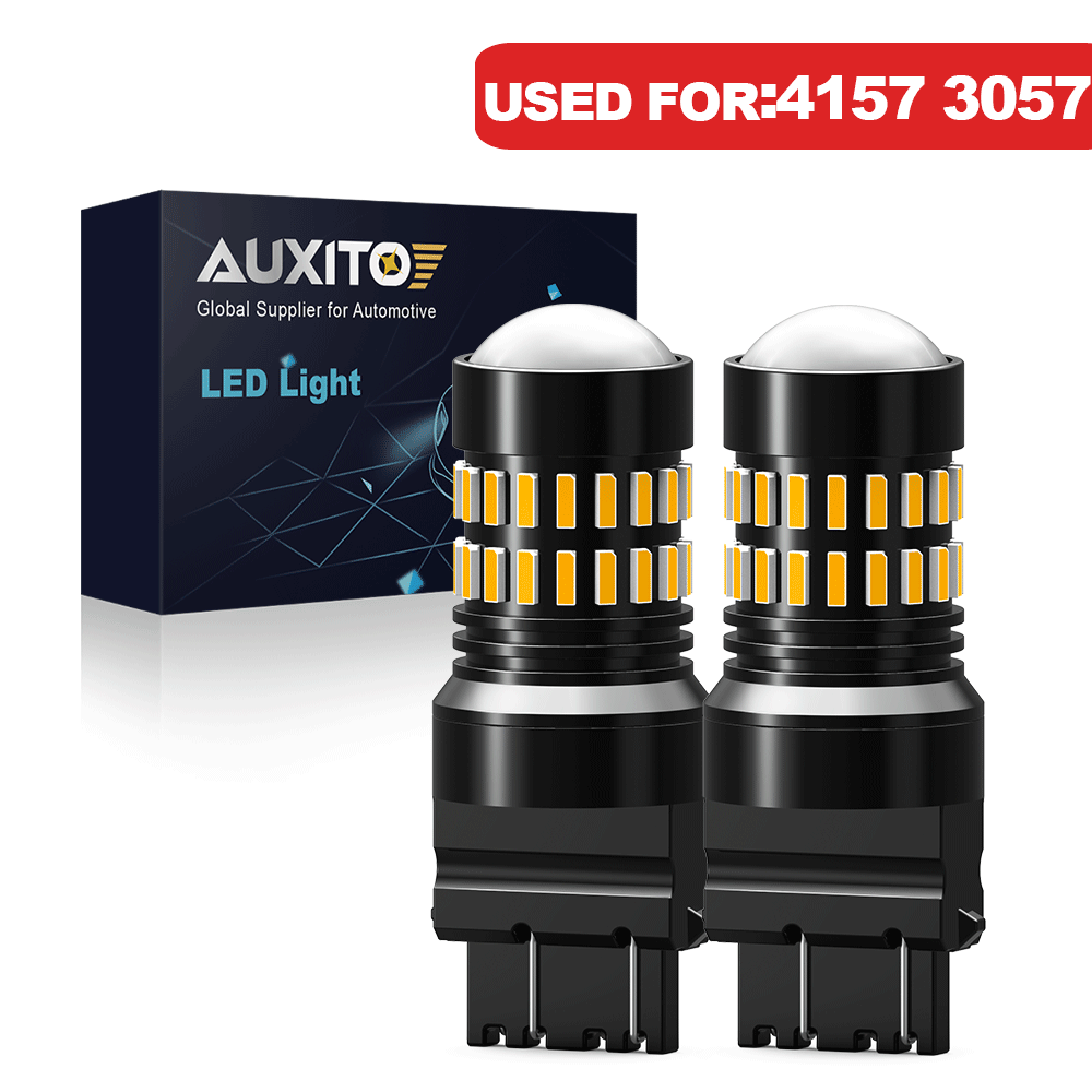 2x Yellow/Amber 3157A 3457A 4057A Turn Signal Light Bulb For Chevrolet ...