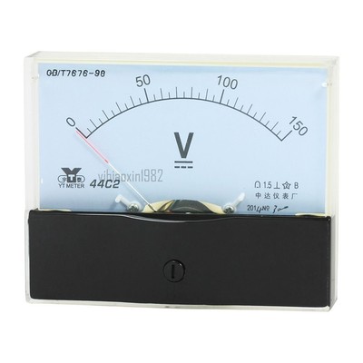 Panel Meters - Dc Analog Panel Volt Meter