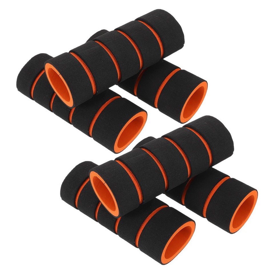 6pcs Tubing Sponge Grip Covers for Pull Up Bars Fitness Exercise ...