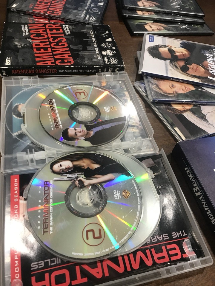 Series Boxsets DVD Lot 17 Discs Laguna Beach American Gangster Angel ...