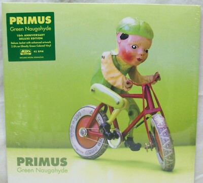 New Primus "Green Naugahyde" 2-LP Ghost Vinyl Records (ATO0581) 10th ...