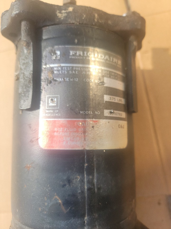 63 64 65 66 67 68 69 70 CHEVY CAMARO CHEVELLE FRIGIDAIRE A/C AIR ...