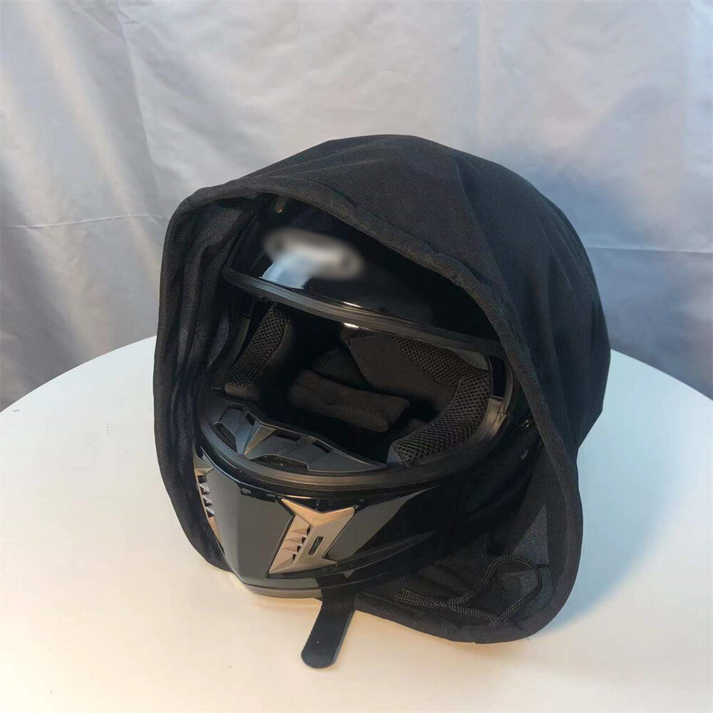 UK Motorcycle Helmet Universal Protective Drawstring Helmet Bag Black ...