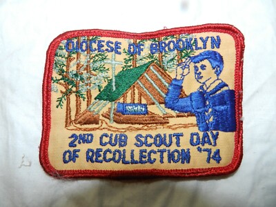Lot 86 - Boy / Cub Scout Patch - 1974 Diocese of Brooklyn 2nd Cub Scout ...
