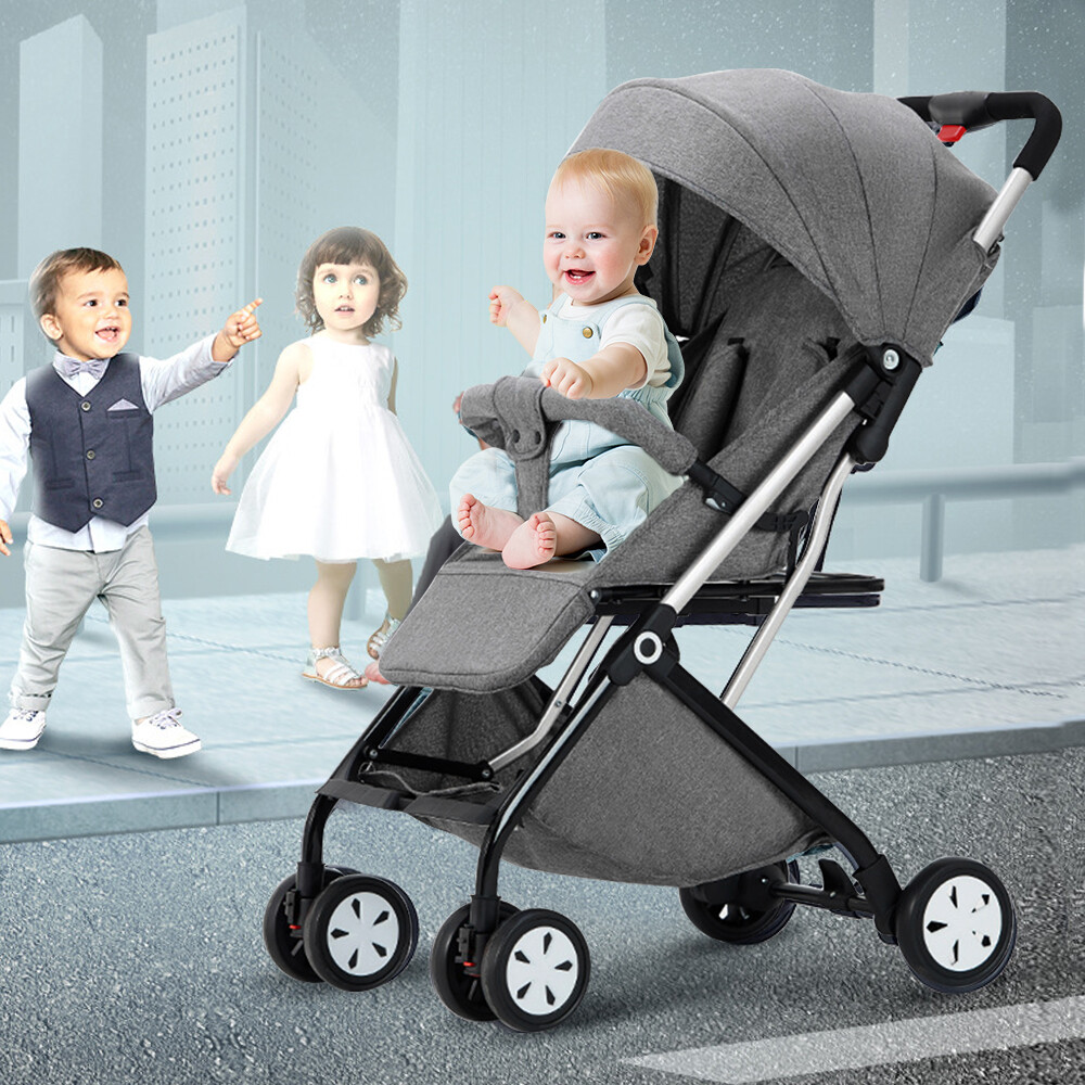 Travel Baby Stroller Pram Lightweight Pushchair For Infant Kids Toddler ...