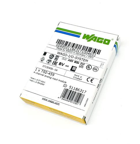 One New WAGO 750-459 PLC Module In Box Expedited Shipping #Z | eBay