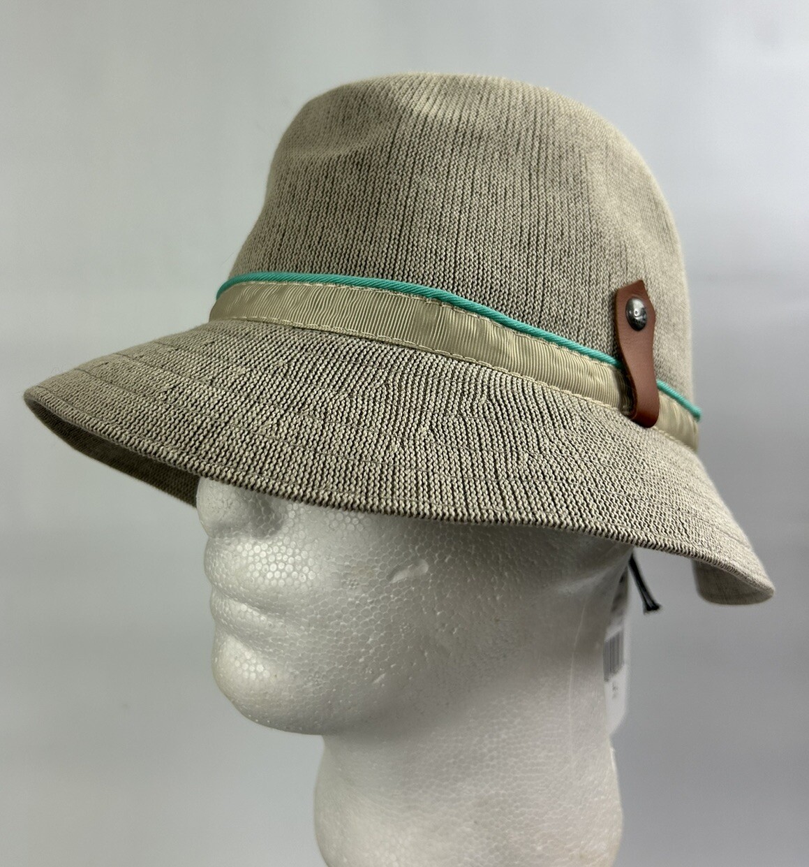 KANGOL British Women’s Hat Hemp Down Brim Fedora Grouser Bucket Cap ...