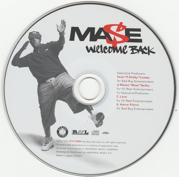 Welcome Back Mase Album Cover