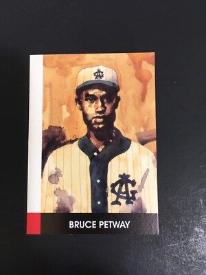 1990 STARS OF THE NEGRO LEAGUES BRUCE PETWAY, #31, NM/MT (Free Shipping ...