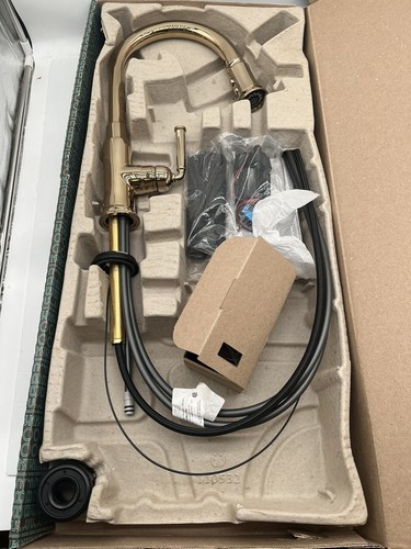 Brizo 64074LF-PG Rook Kitchen Faucet - Gold for sale online | eBay