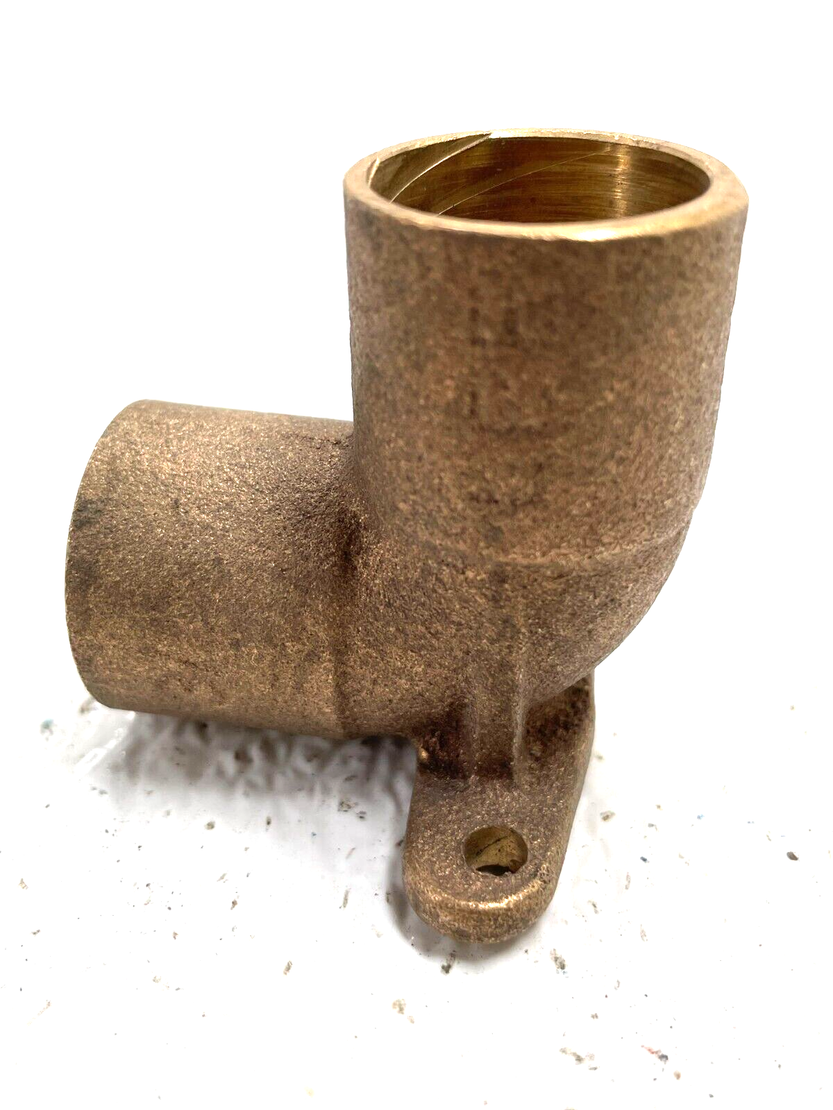 Drop Ear 90-Degree Elbow 3/4" CTS Sweat Ends Cast Bronze (Copper Tube ...