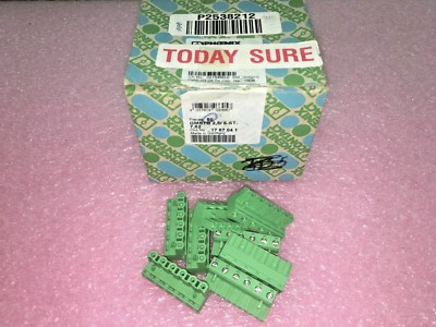 (5 PIECE LOT) 1767041, TERM BLOCK PLUG 6POS STR 7.62MM, ROHS | eBay