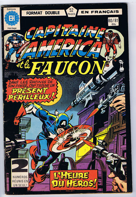 Captaine America et le Faucon #80/81 Editions Heritage FRENCH/CANADIAN ...