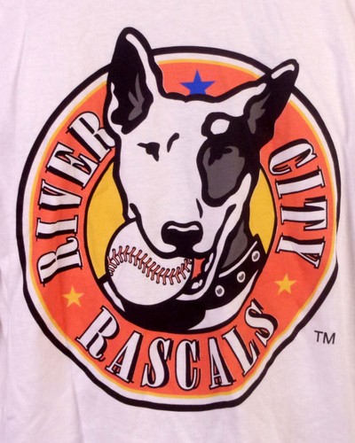 vintage 00s Y2K discover card River City Rascals T-Shirt St. Louis ...