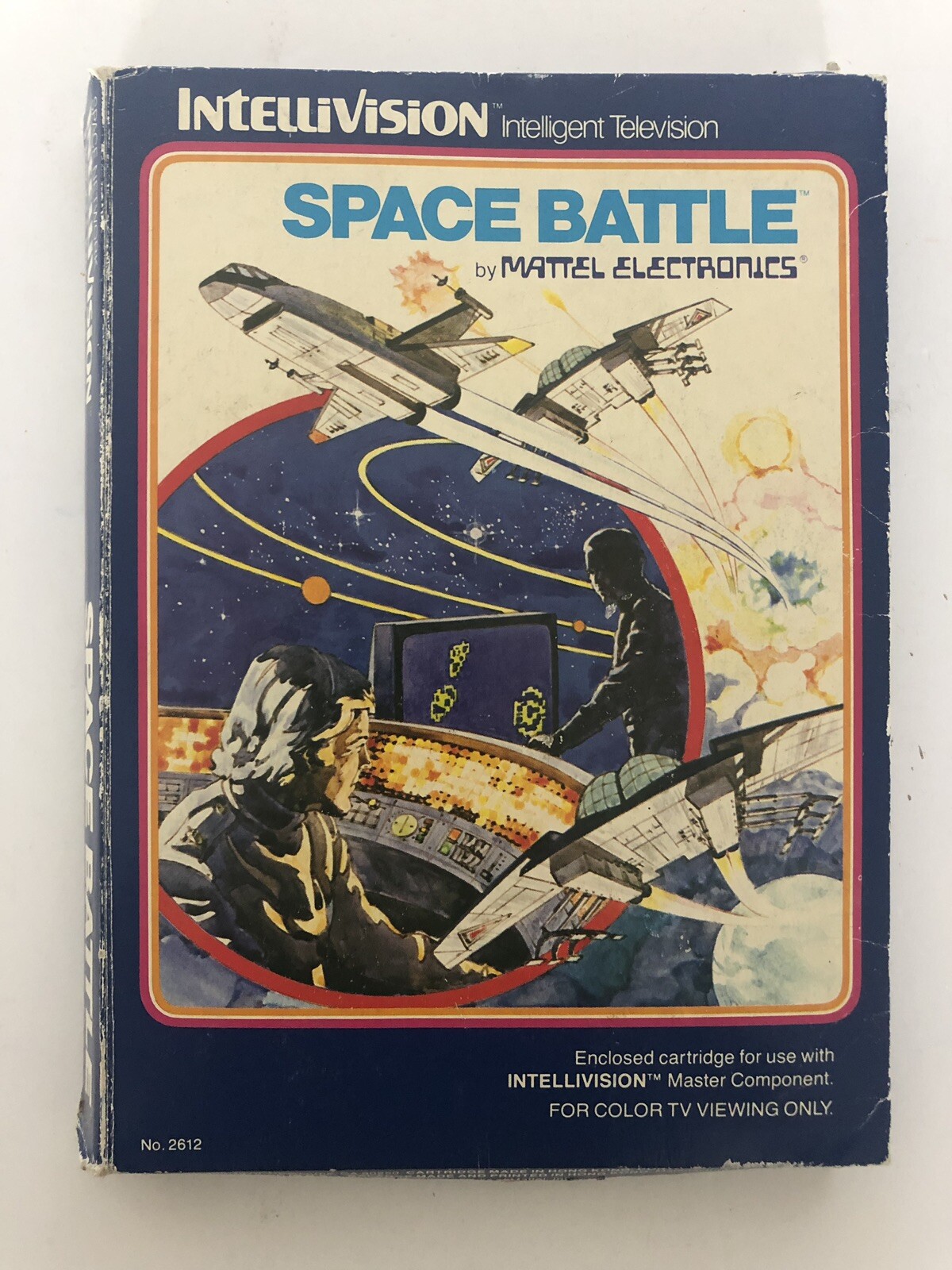 Vintage Intellivision SPACE BATTLE Video Game 1979 in Box | eBay