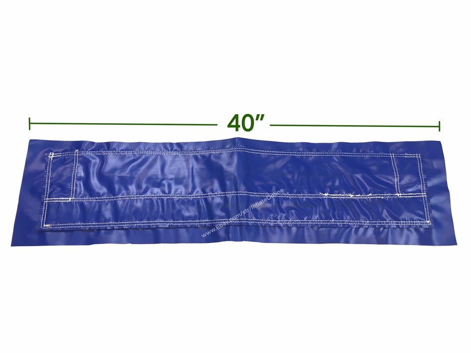 Bounce House Deflation Zipper 30 inch Blue DIY Inflatable Slide ...