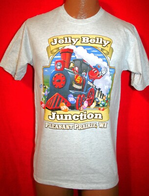 JELLY BELLY JUNCTION Jelly Bean Candy Museum Pleasant Prairie WI T-SHIRT S | eBay
