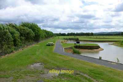 Photo 6x4 Water feature on new golf course Haggerston At Haggerston ...