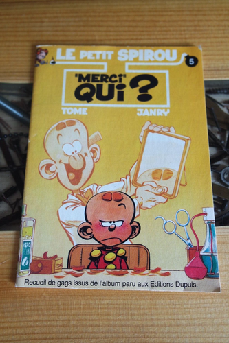 ALBUM BD PETIT SPIROU 5 merci qui tome janry mini album publicitaire ...