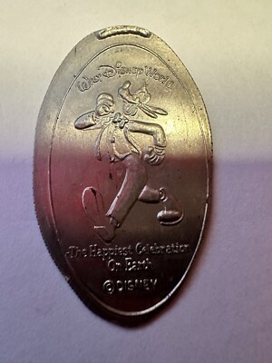 Walt Disney World Goofy Elongated Quarter Coin | eBay