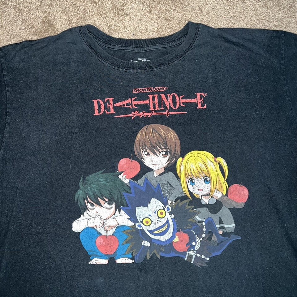 Y2k Ripple Junction Death Note Anime Black T Shirt XL A28 | eBay