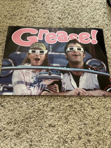Grease Book Play Musical Ticket Pamphlet October 6, 1998 | eBay
