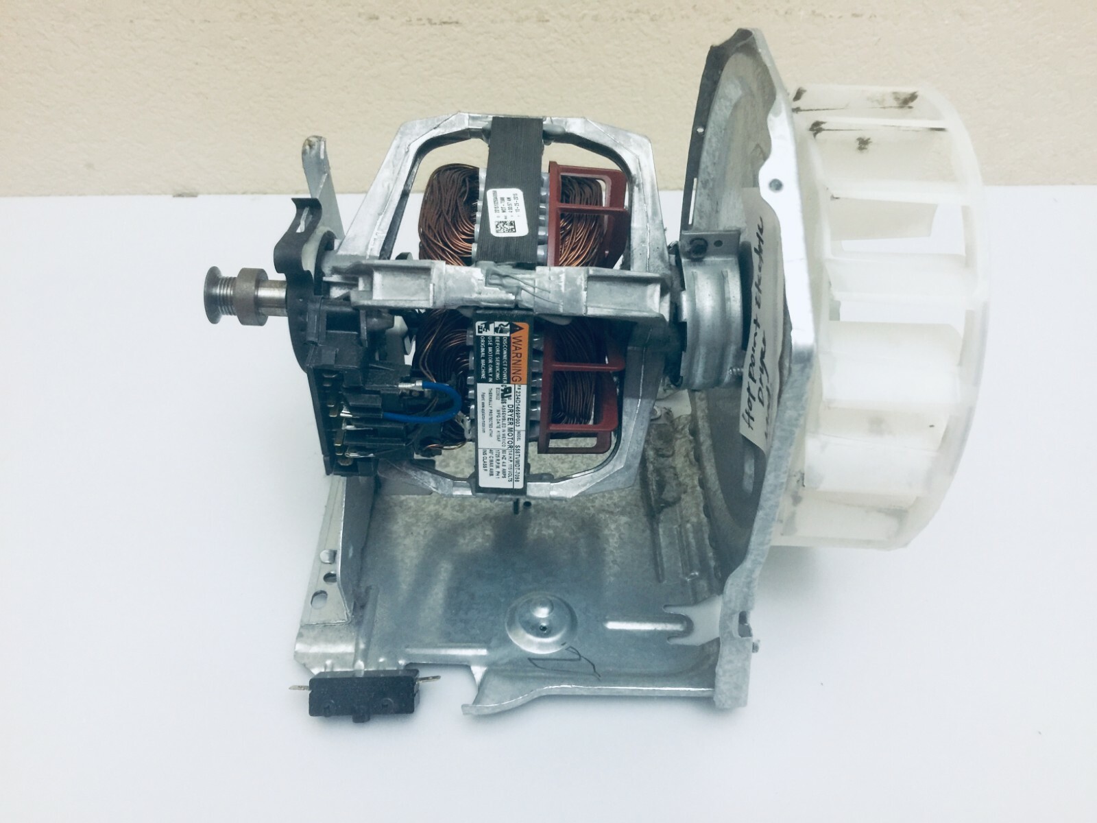 HotPoint Electric Dryer Model HTDX100ED6WW Drive Motor Assembly P/N ...