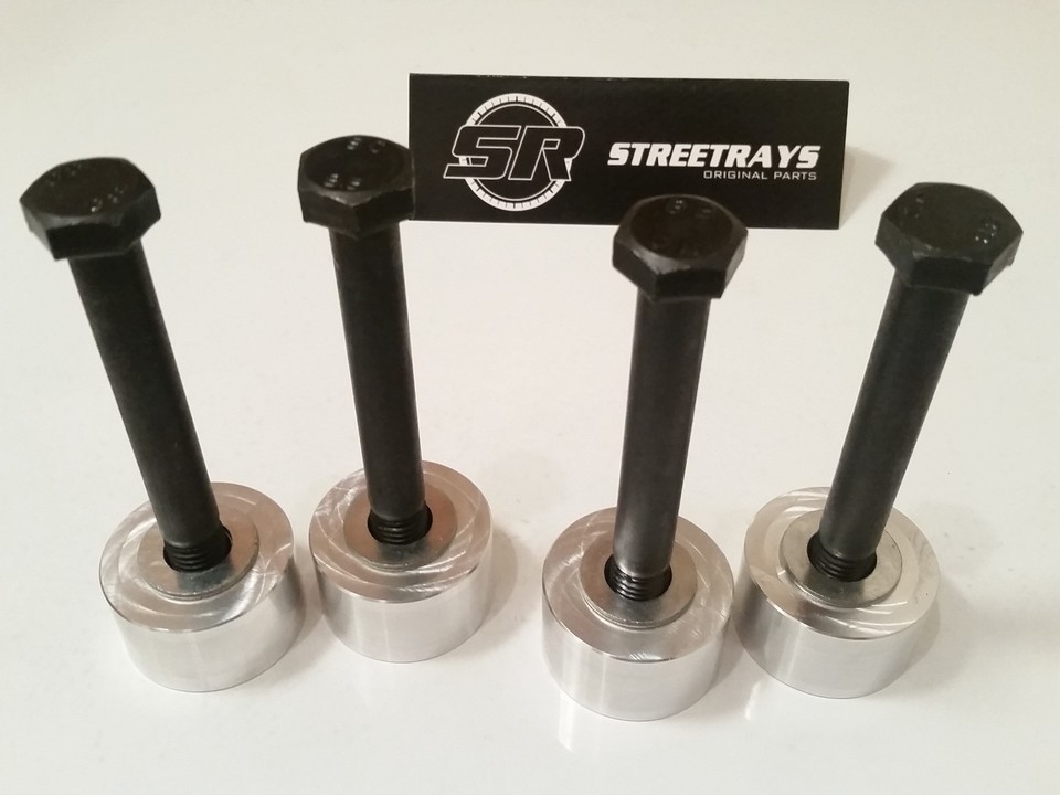 SR Billet Differential Drop Kit 2-4" Lift Chevy Silverado GMC Sierra ...