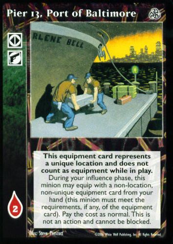 Pier 13, Port of Baltimore - Equipment [BC2] Vampire The Eternal ...